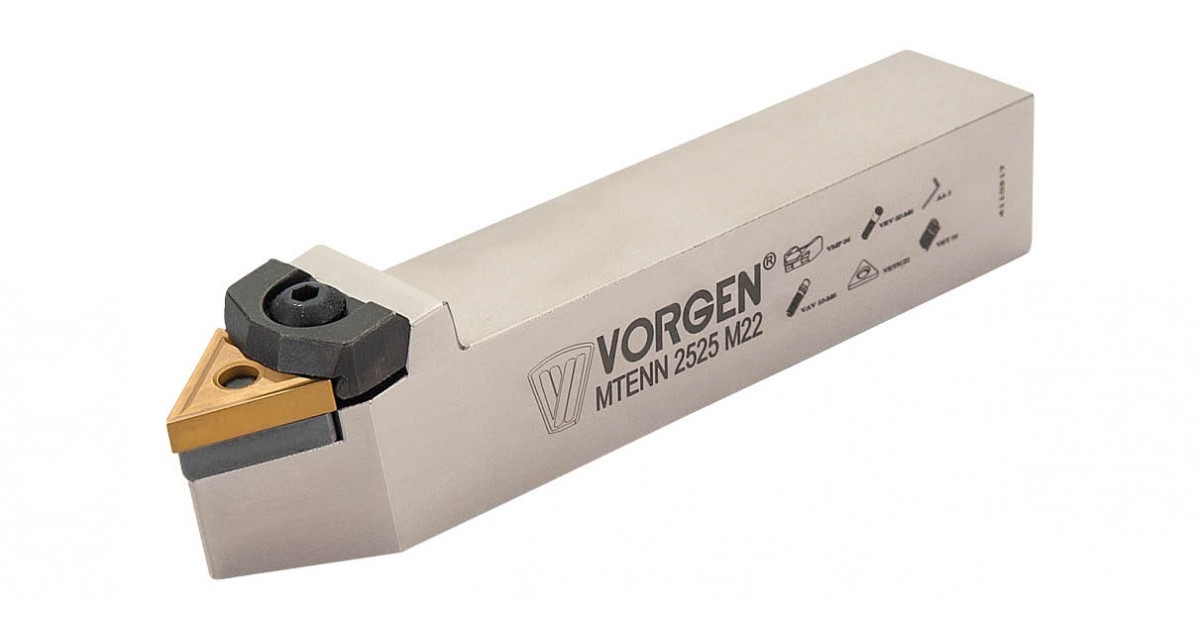 Резец токарный проходной MTENN-2525-M16 под пластину TNMG 1604.. державка VORGEN | Океан Трейд